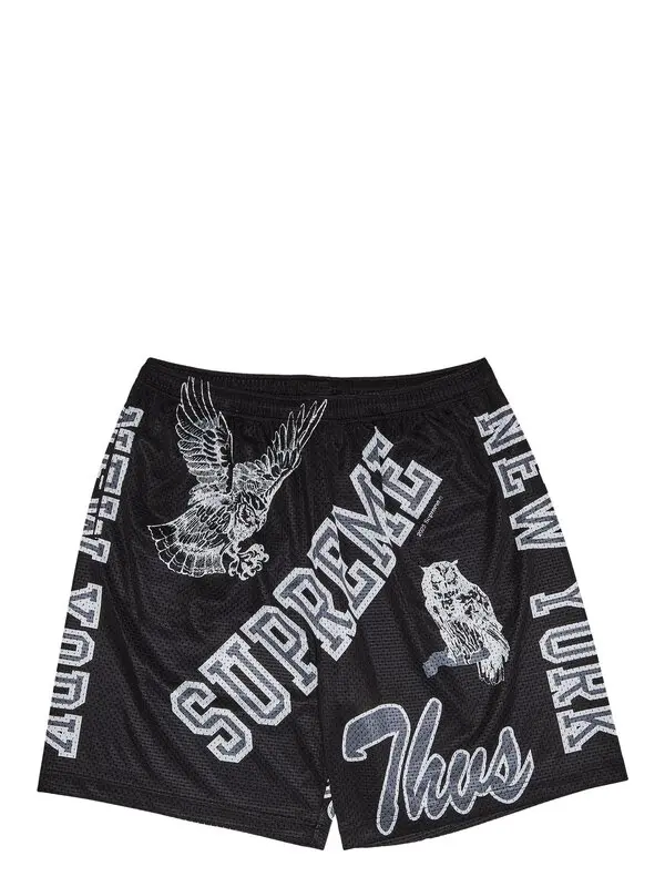 Supreme Varsity Mesh Short - Black