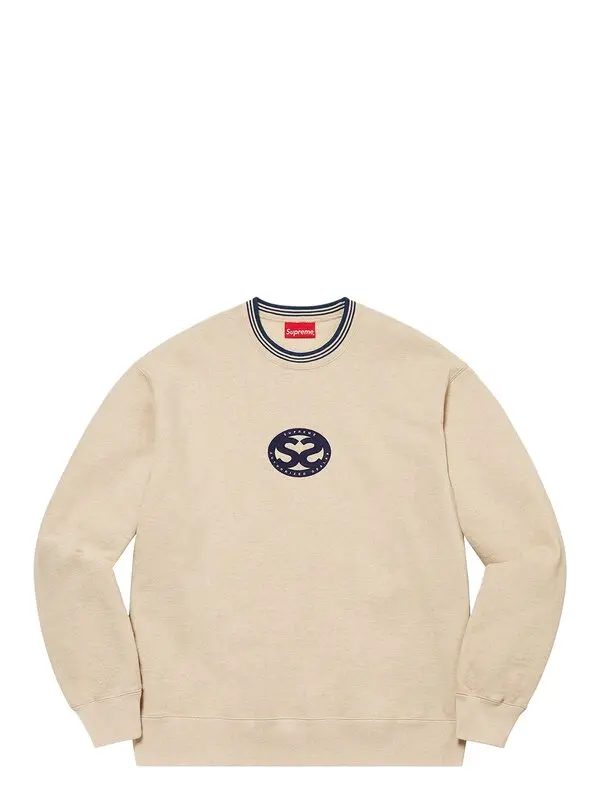 Supreme Double S Crewneck - Tan