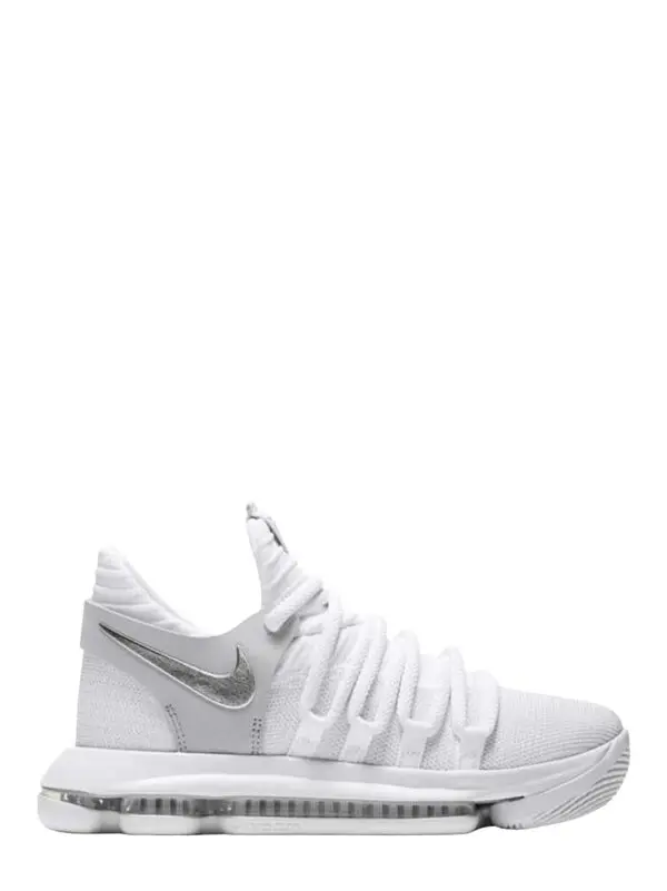 Nike Kd 10 Gs Sneakers - White