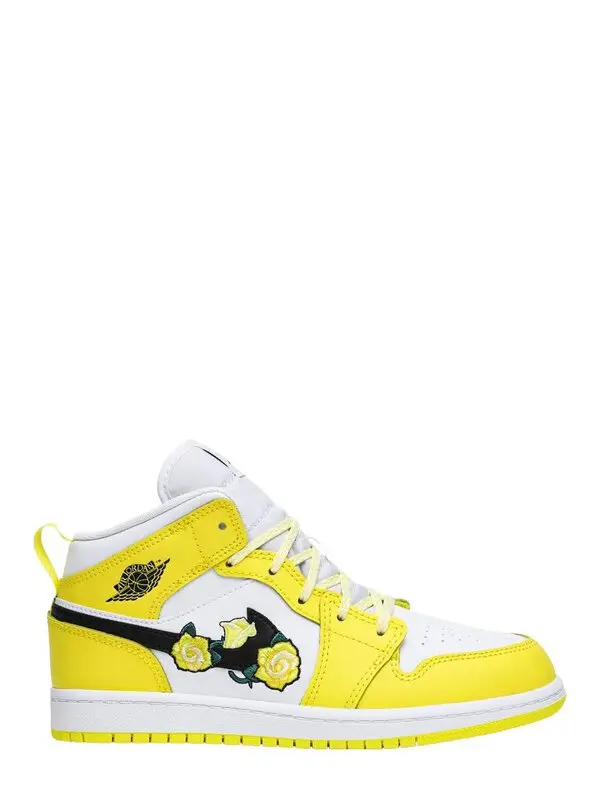 JORDAN 1 Mid Se Ps Sneakers - Yellow