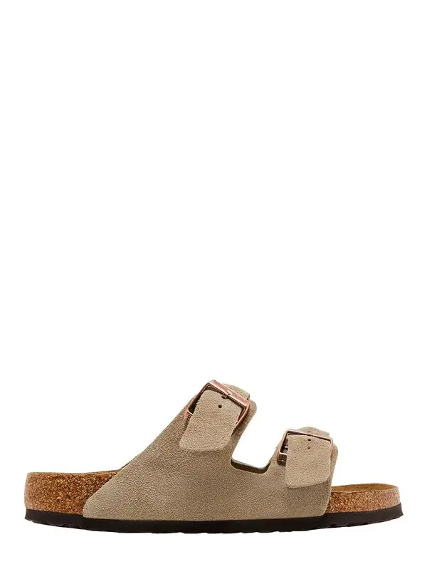 BIRKENSTOCK Arizona Suede Sandals - Tan
