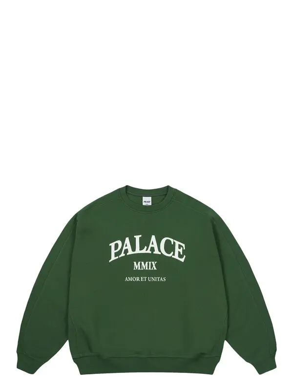 PALACE Unitas Oversized Crew - Green
