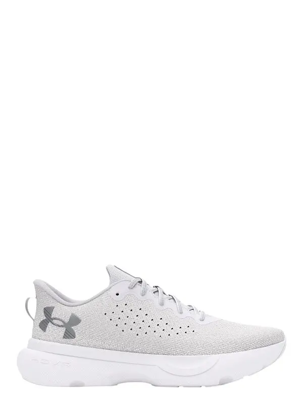 Under Armour Hovr Infinite Metallic Silver Sneakers - White
