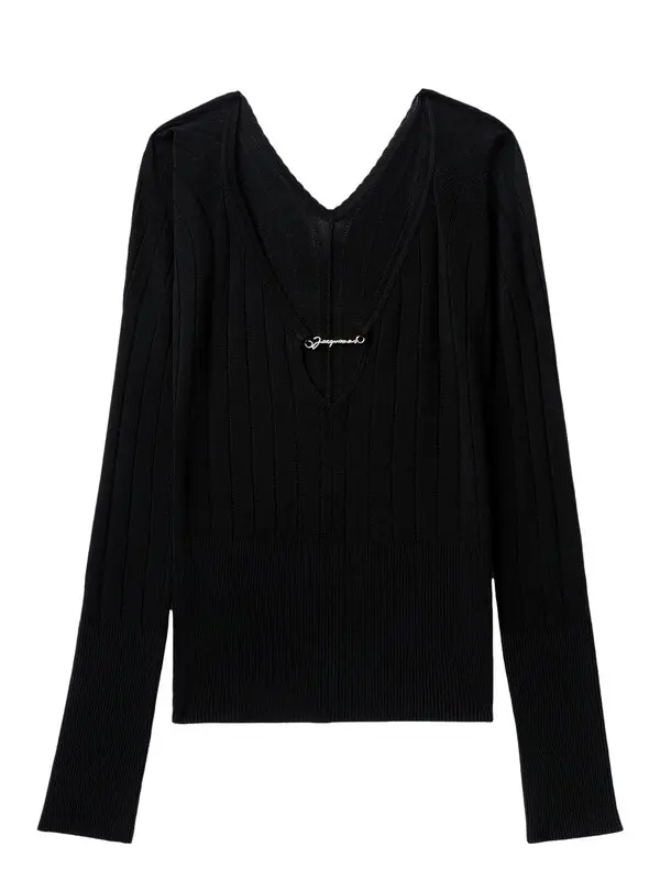 Jacquemus Le Haut Pralu Top - Black