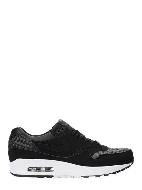 Nike Air Max 1 Woven Sneakers - Black