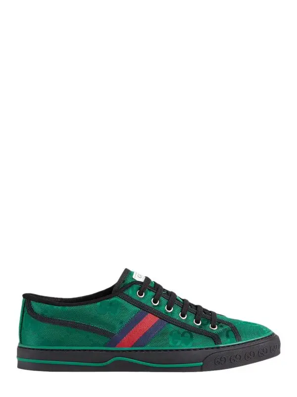 Gucci Tennis 1977 Off The Grid Low Top Sneakers - Green