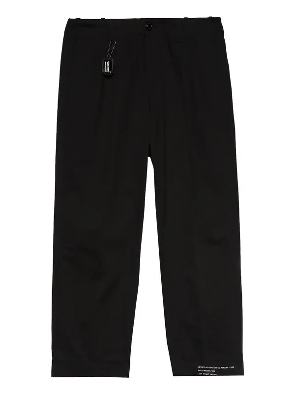 Moncler X Frgmnt Hiroshi Fujiwara Logo Chinos - Black