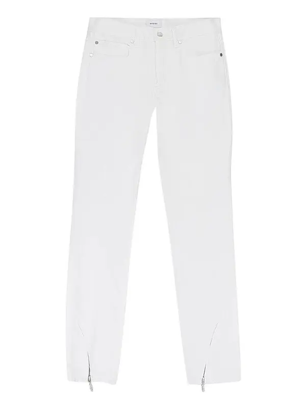 Rhude Straight-fit Jeans - White