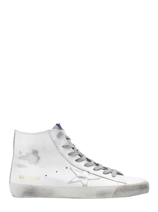 GOLDEN GOOSE Francy High-top Sneakers - White