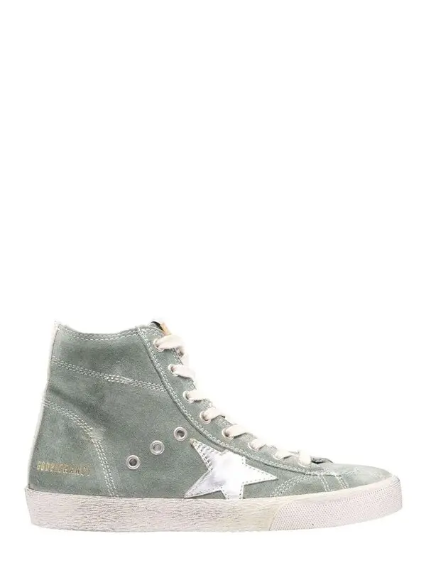 GOLDEN GOOSE Francy High-top Sneakers - Green