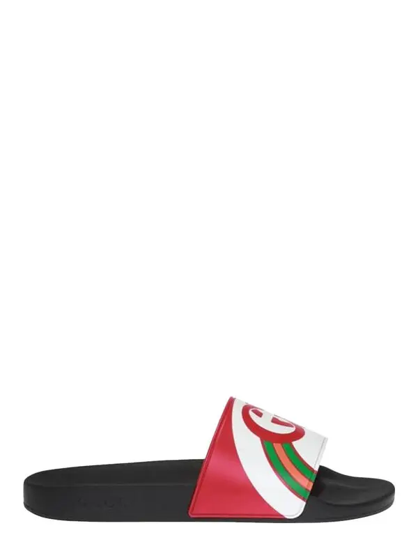 Gucci Logo Slide - Red