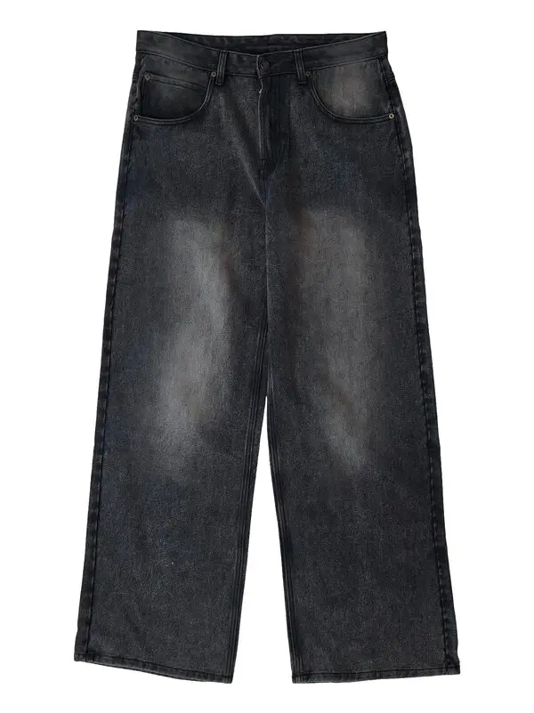 GLASS CYPRESS Oversized Denim - Black