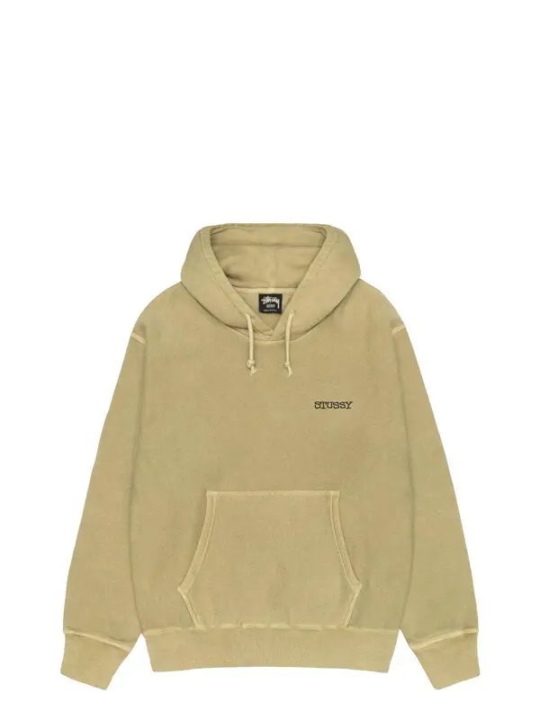 StÜssy Jumbo Hooded Sweatshirt - Green