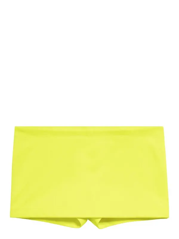 Balenciaga Mini Cycling Skirt - Yellow