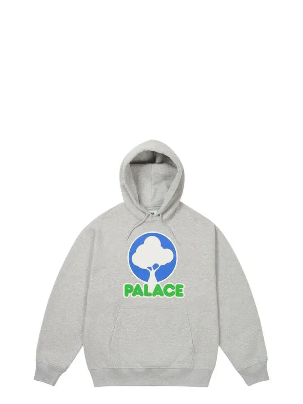 PALACE Evergreen Hood Marl - Grey