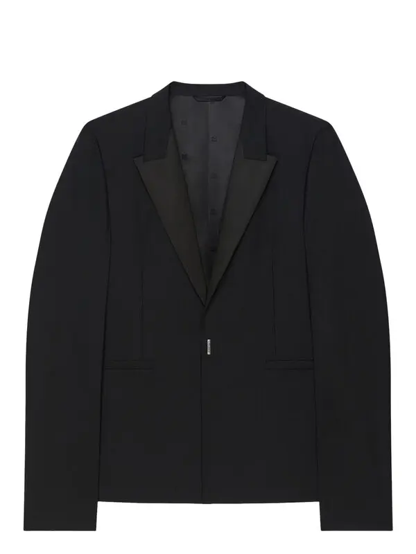 Givenchy Wool Blend Blazer - Black
