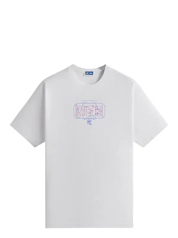 Kith X New York Rangers Rink Vintage Tee - White