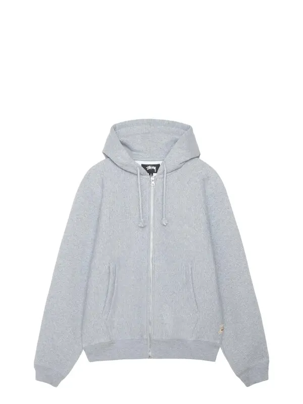 StÜssy Raglan Zip Hoodie - Grey