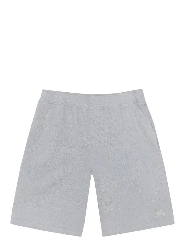 StÜssy Double Layer Jersey Short - Grey