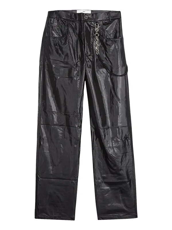 SONG FOR THE MUTE Long Work Pant - Black