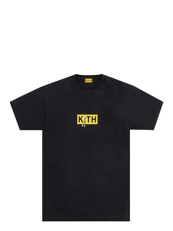 Kith For Cheerios Buzz Bee Classic Logo Tee - Black