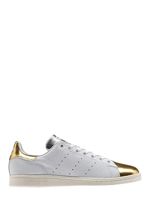 Adidas Stan Smith 'gold Toe' Sneakers - White