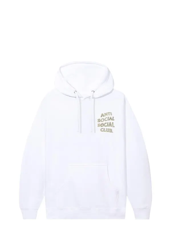 ANTI SOCIAL SOCIAL CLUB Blurred Lines Mind Games Hoodie - White