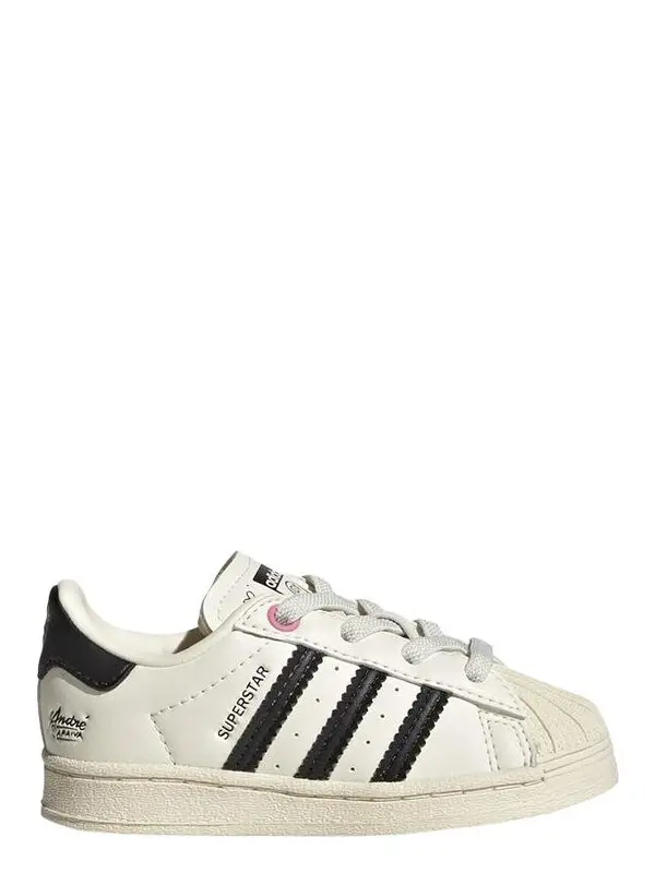 Adidas André Saraiva X Superstar I 'love Graffiti' Sneakers - Cream