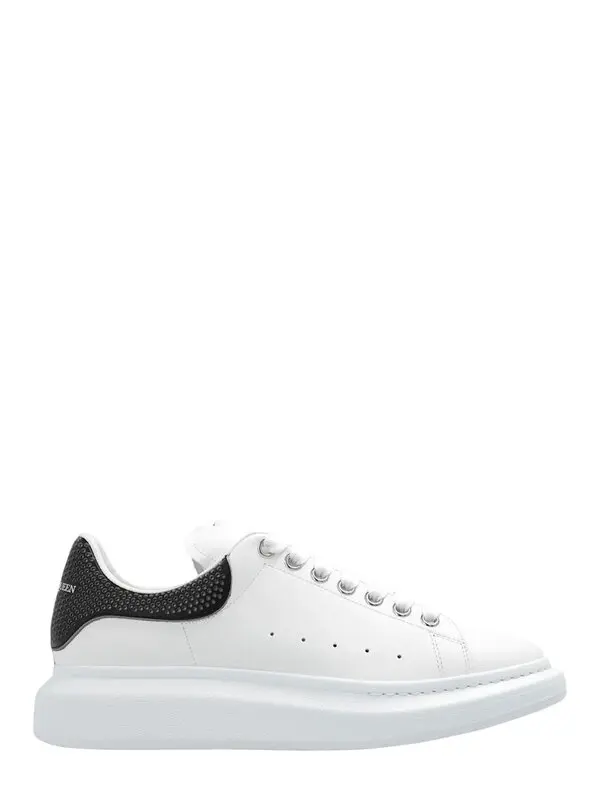 Alexander McQueen Oversized Sneakers With Perforated Heel - White
