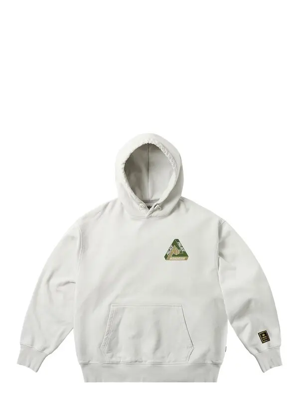 PALACE X Maharishi Tri-bonsai Dpm Hood - White