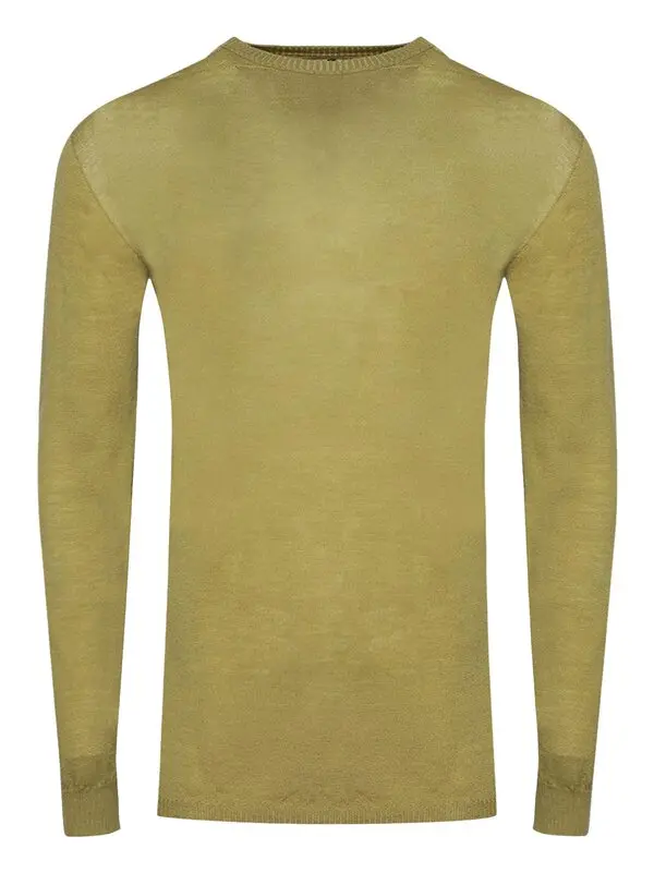 Rick Owens Oversized Level Sweater - Green