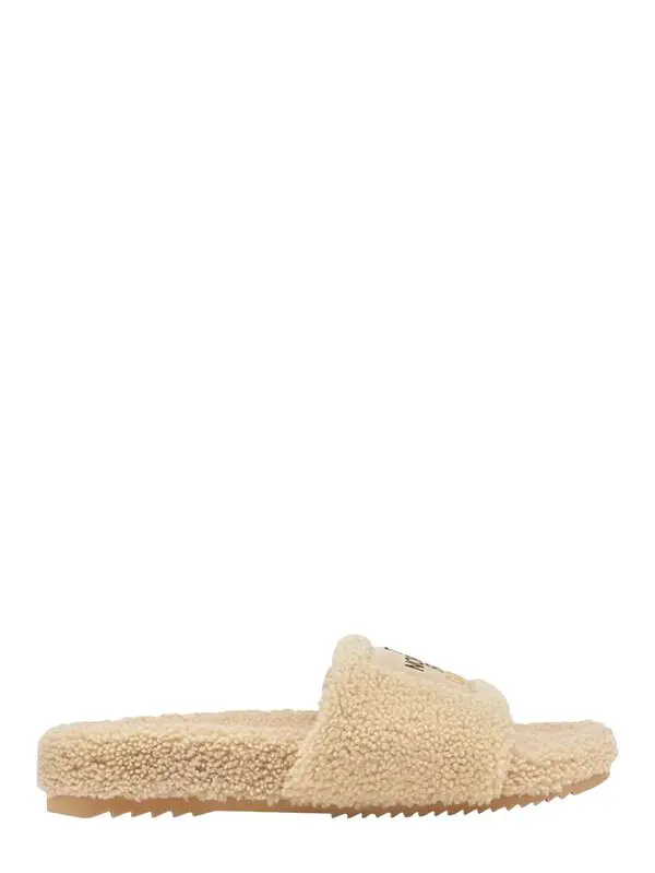 Gucci The North Face X Merino Wool Slide - Cream