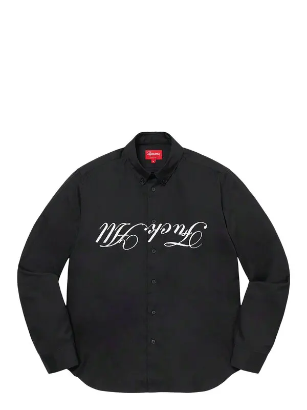 Supreme X Jamie Reid Graphic Shirt - Black