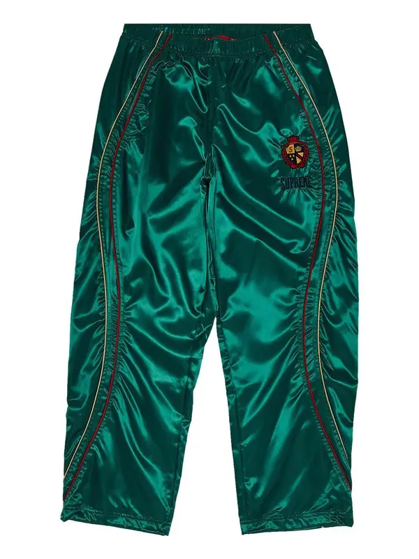 Supreme Satin Track Pant - Green