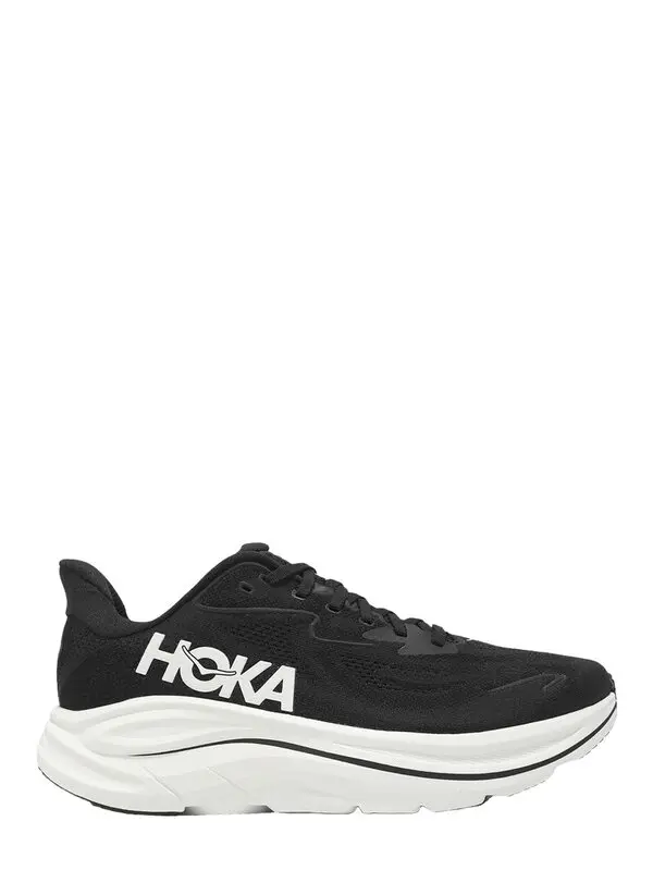 HOKA® Clifton Wide Athletic Sneakers - Black