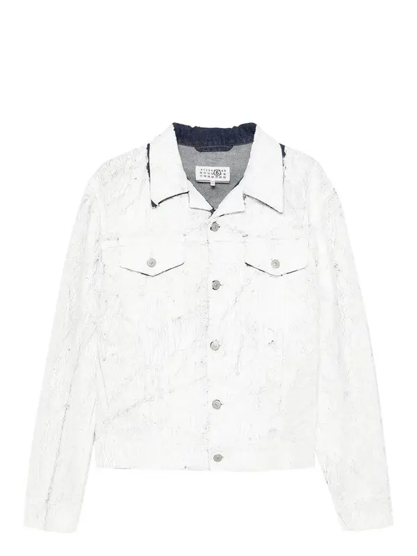 MAISON MARGIELA Denim Jacket - White