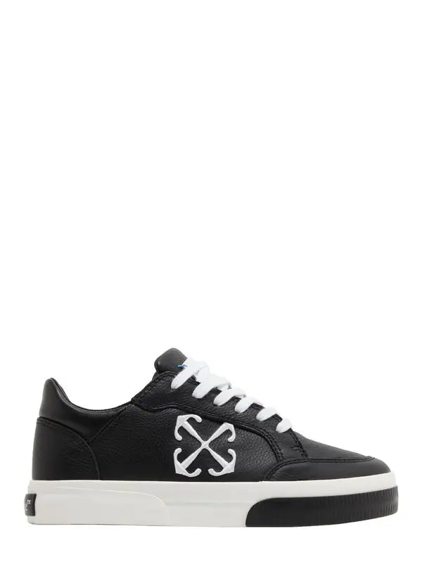 Off-White Low Vulcanized Sneakers - Black