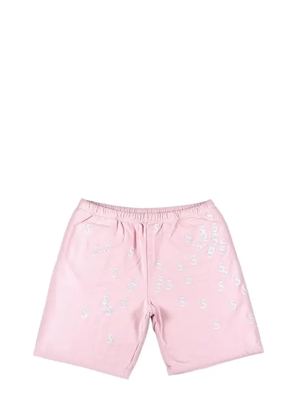 Supreme Embroidered Sweatshorts - Pink
