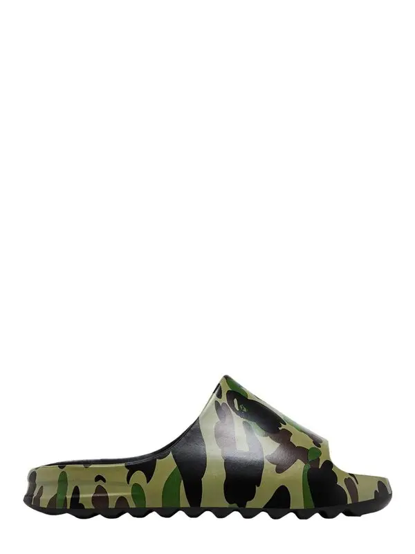 BAPE 1st Camo Slide Sandal - Green