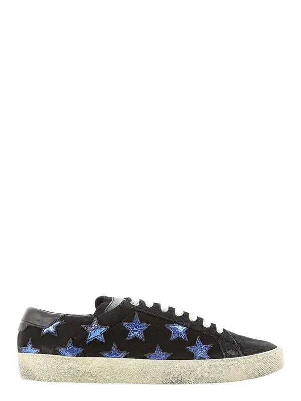 Saint Laurent Court Classic Sneakers - Black