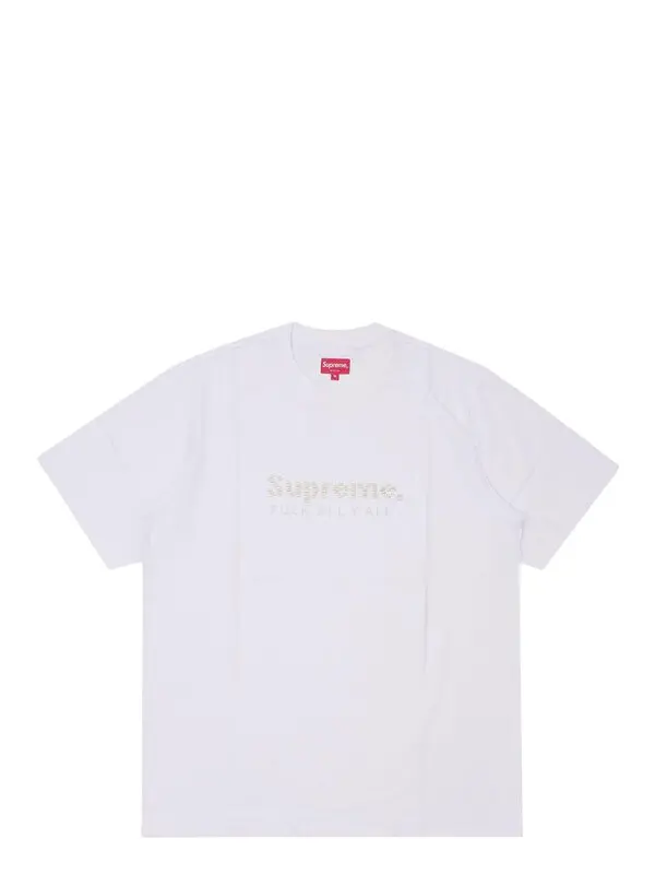 Supreme Gold Bars Tee - White