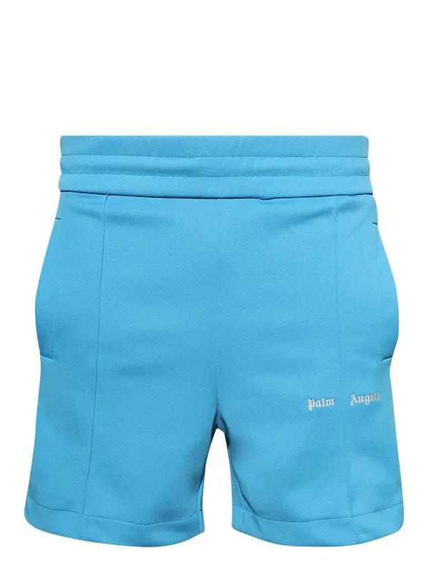Palm Angels Classic Logo Track Shorts - Blue