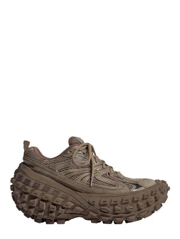 Balenciaga Bouncer Worn-out Sneakers - Brown