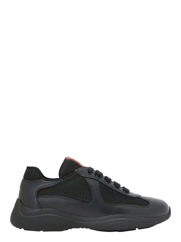 Prada America's Cup Sneakers - Black