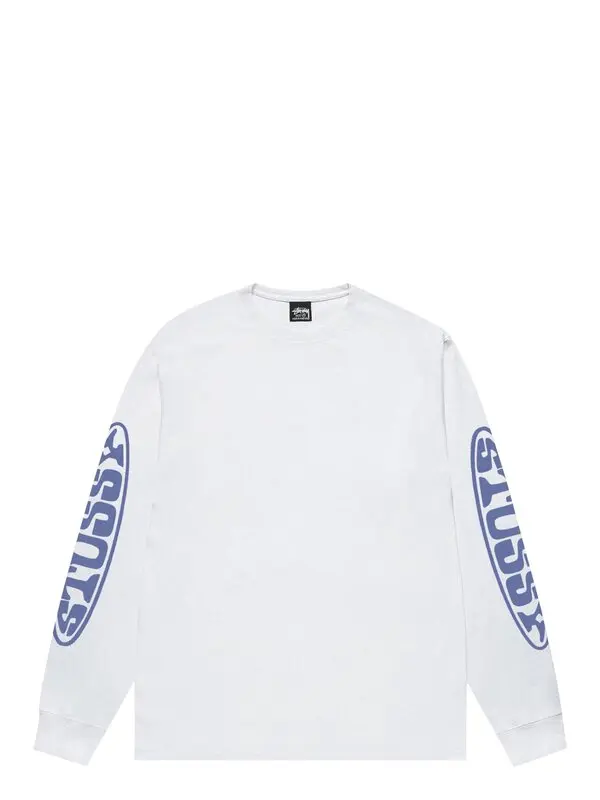 StÜssy Pill Long-sleeve Tee - White