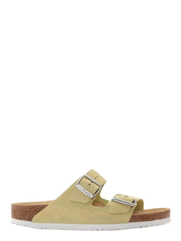 BIRKENSTOCK Arizona Vl Shimmering Narrow Sandals - Yellow