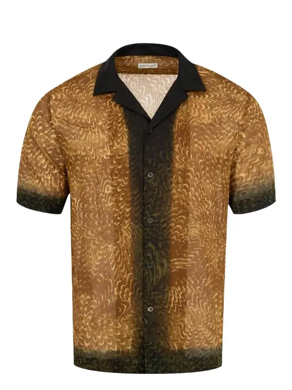 Dries Van Noten Carltone Shirt - Copper