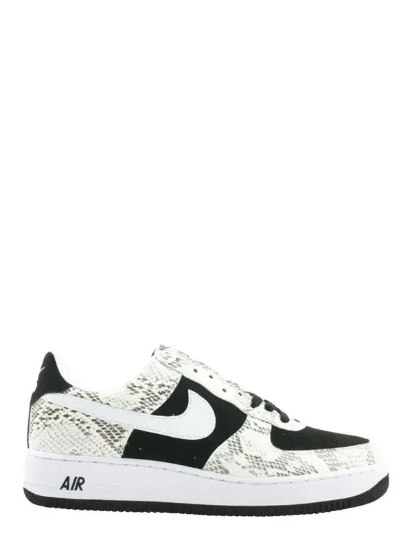 Nike Air Force 1 Premium 'snake' Sneakers - Black