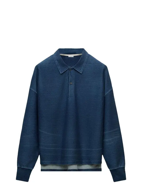 Loewe Polo Sweatshirt - Blue