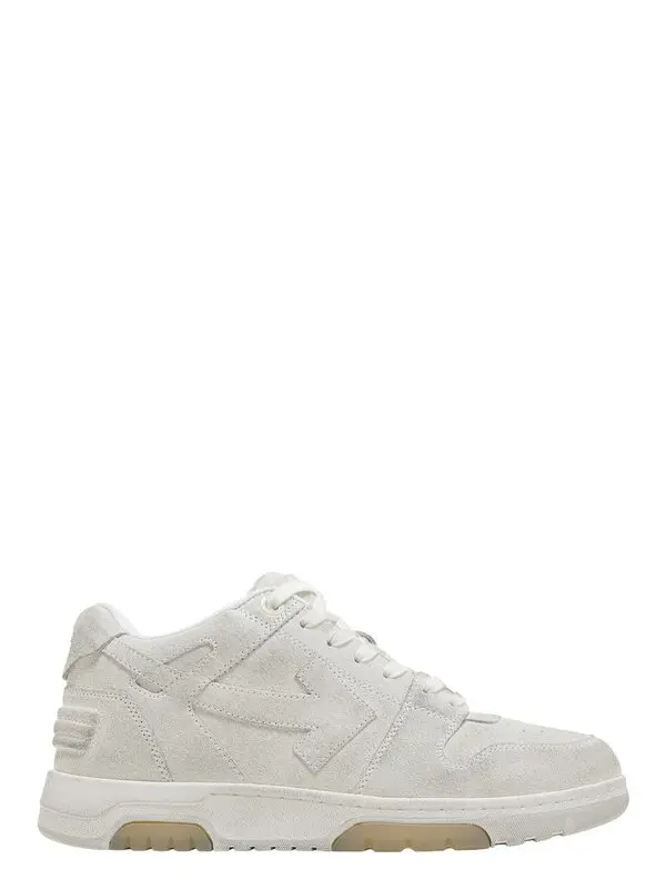 Off-White Out Of Office 'vintage Suede' Sneakers - White